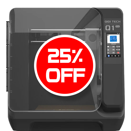 QIDI Tech Q1 Pro | 3D Printer | High Speed Klipper Core XY Active Heated Chamber - 3D Printer ...