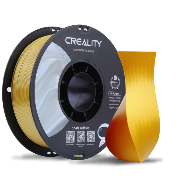 CR-Silk Gold - High Gloss Pearlescent Silk-like PLA Filament 1.75mm ...