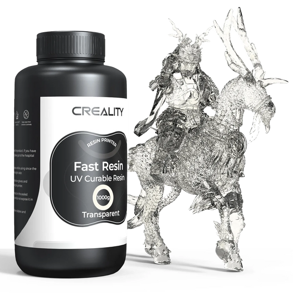 Creality LCD Fast Resin Transparent 1kg - 3D Printer Superstore