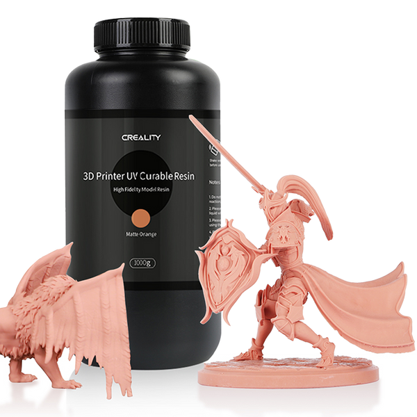 Creality LCD High Fidelity Model Resin Matte Orange 1kg - 3D Printer ...