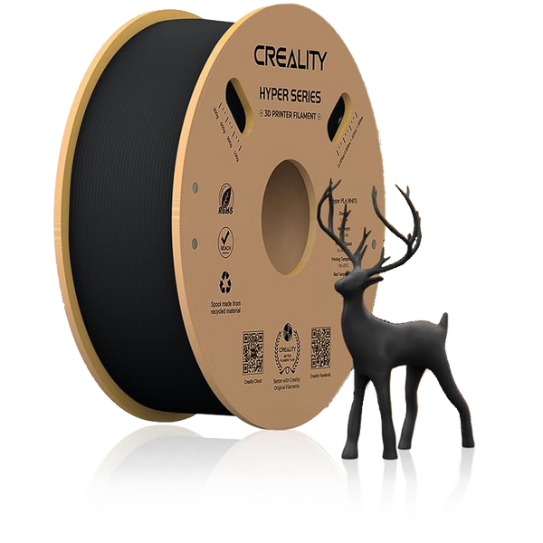 Hyper PLA Black | Hyper Speed , Low Warping PLA Filament by Creality ...