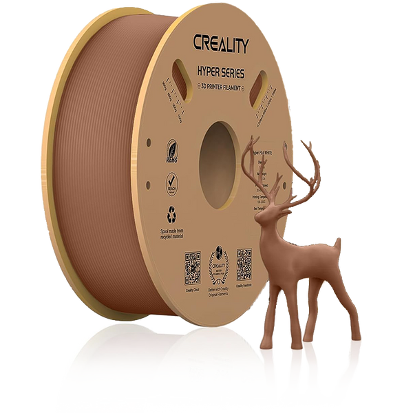 Hyper PLA Brown | Hyper Speed , Low Warping PLA Filament by Creality ...