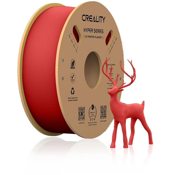 Hyper PLA Red | Hyper Speed , Low Warping PLA Filament by Creality - 3D ...