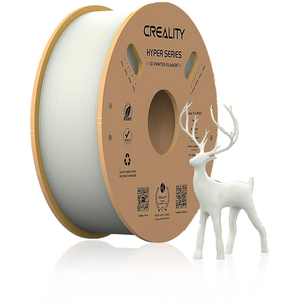 Hyper PLA White | Hyper Speed , Low Warping PLA Filament by Creality ...