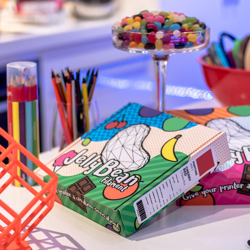 PLA PBAT Pro White 1.75mm 3kg - Jelly Bean Filament - 3D Printer Superstore