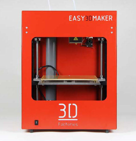 3DFactories EASY3DMAKER 3D Printer | Low cost 3D Printing Sales and ...