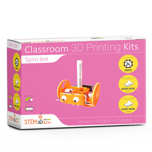 Spiro Bot STEM Kit - 3D Printer Superstore
