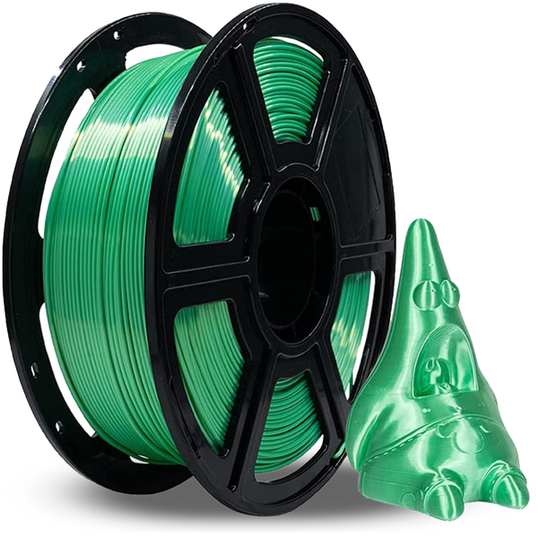 Flashforge Silk PLA Light Green Filament 500g - 3D Printer Superstore